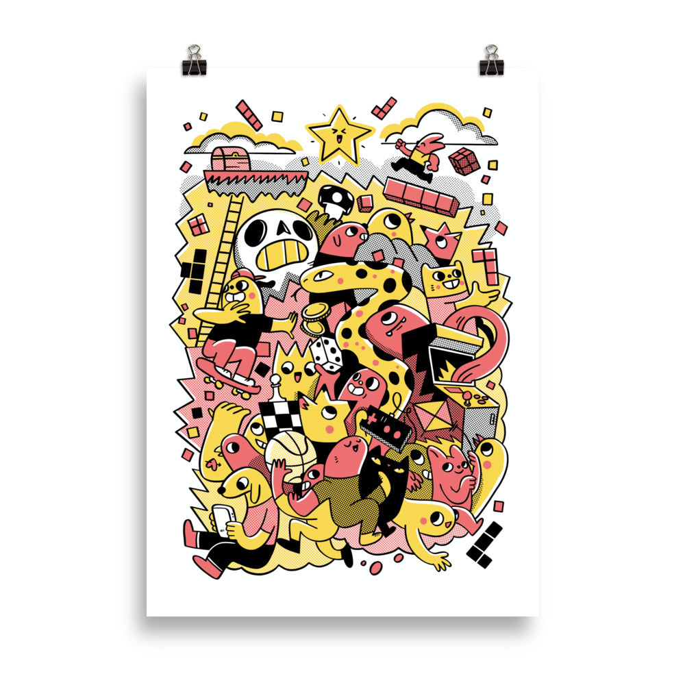 Game Time – Geo Law Illustration